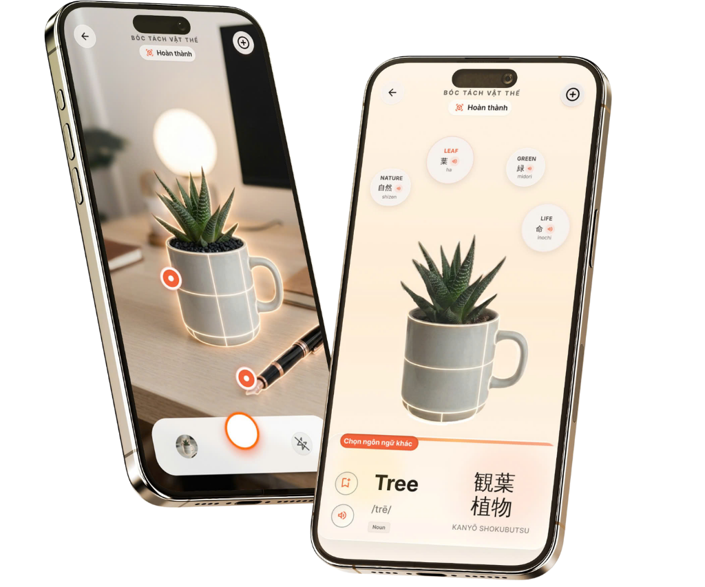 Milingo - Ứng Dụng Học Ngoại Ngữ Qua Camera Tích Hợp AI
